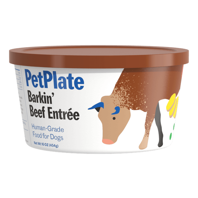 Dog Food with Real Beef & Vegetables: Barkin’ Beef